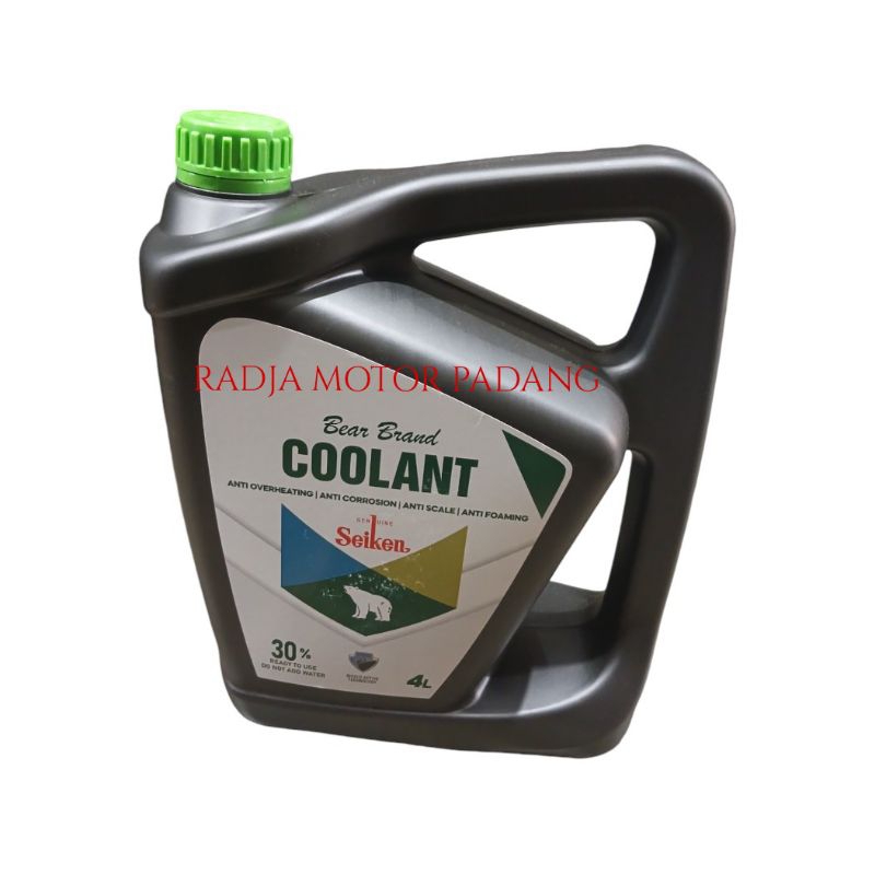 Jual coolant cairan pendingin radiator warna hijau merk seiken 4 liter ...