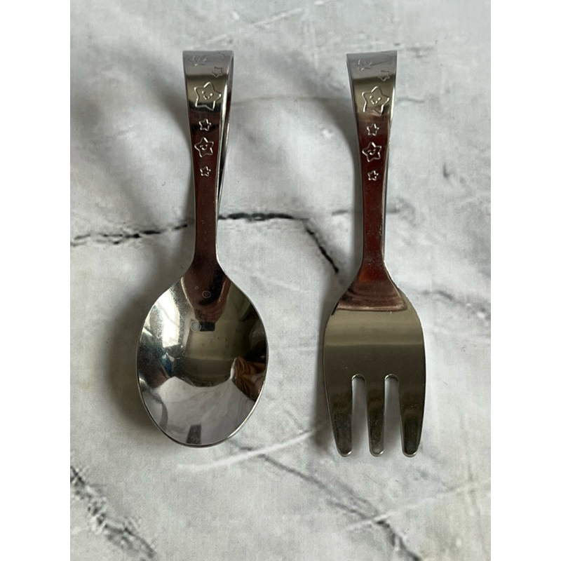 Jual sendok stainless anak (preloved) | Shopee Indonesia