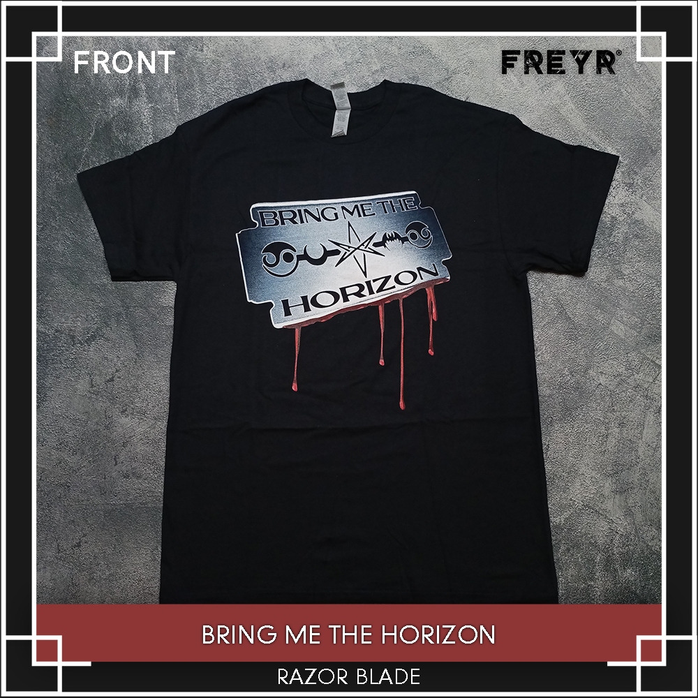 Jual Kaos Band Bring Me The Horizon - Razor Blade Original | Shopee ...
