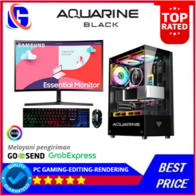 Jual PC Gaming lengkap Intel core i5 10400F l RTX 3050 6GB l DDR4 16GB l SSD Nvme 512 l LED ...