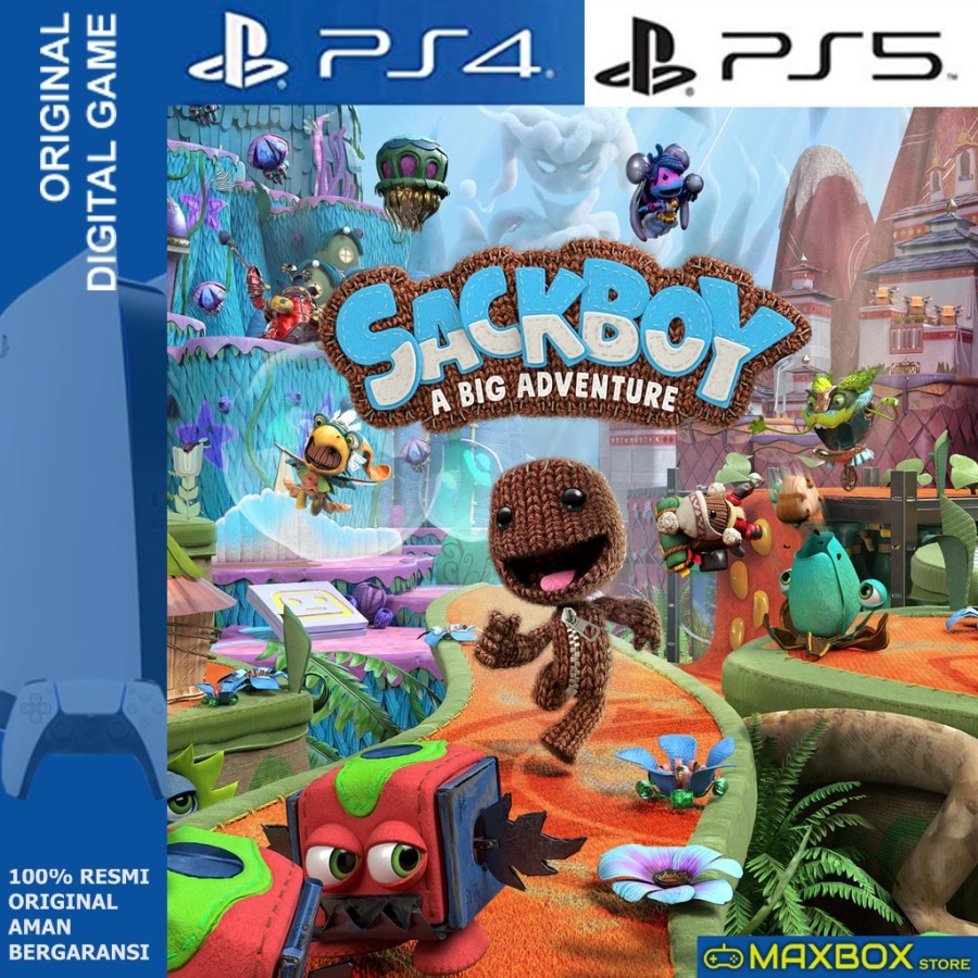 Jual Sackboy: A Big Adventure PS4 PS5 Original Game | Shopee Indonesia