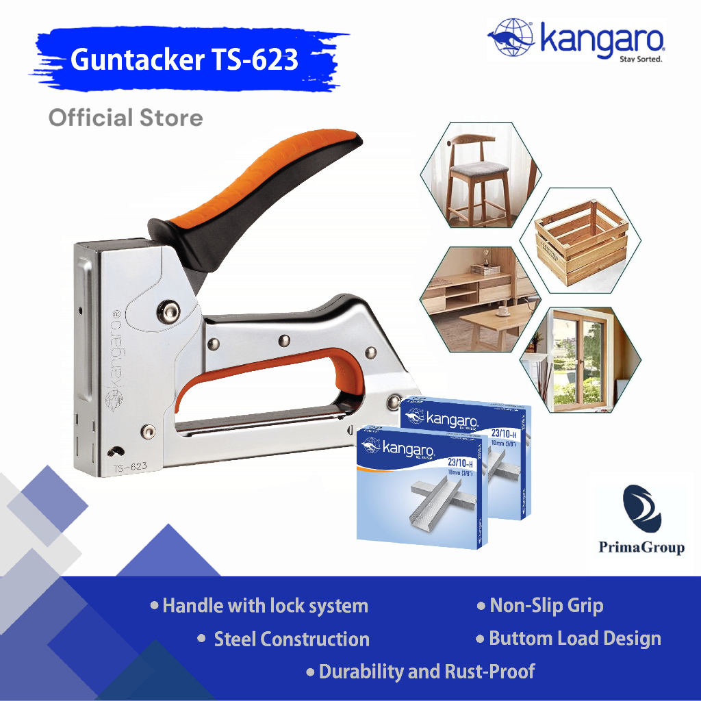 Jual Alat Stapler Tembak Jok Kulit Motor / Stapler Kayu / Guntacker TS ...