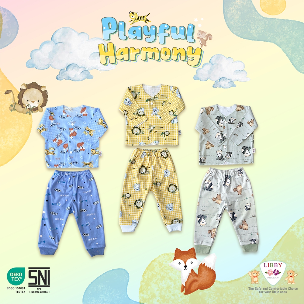 Jual LIBBY Setelan Piyama Anak Laki Laki Perempuan Baju Kancing Panjang ... Jual LIBBY Setelan Piyama Anak Laki Laki Perempuan Baju Kancing Panjang ...