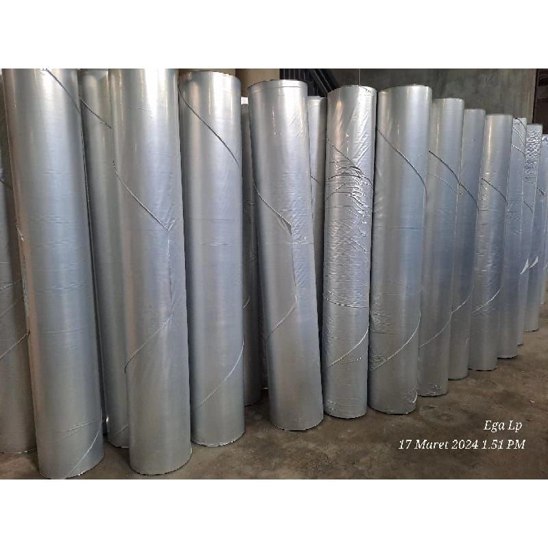 Jual Plastik Mulsa Grenjeng Perak Perak Per 10 kg Lebar 80 cm Lebar 90 ...