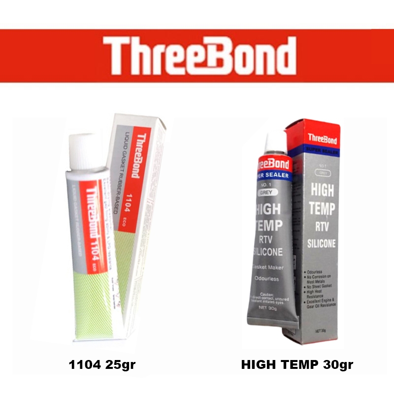 Jual Threebond Lem Gasket lem packing 1104 Threebond lem Hi Temp 30gr ...