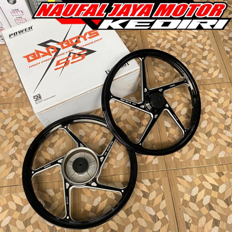 Jual VELG MODEL ENKEI JUPITER FIZR AK55 BADBOYS POWER RING 17 | Shopee Indonesia