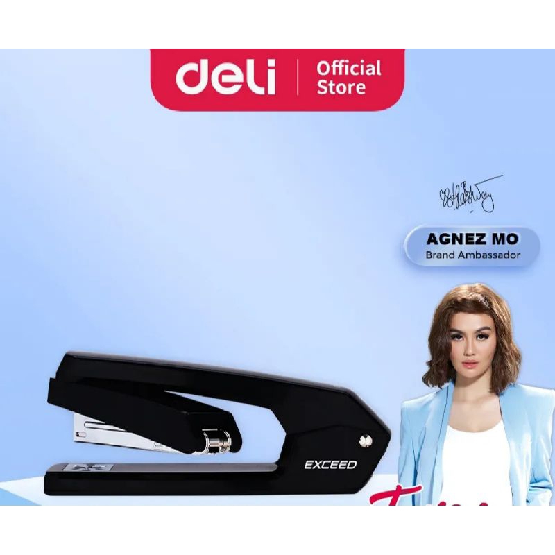 Jual Deli Stapler 25 Lembar (Dapat Diputar 360 °) Code E0434. | Shopee ...