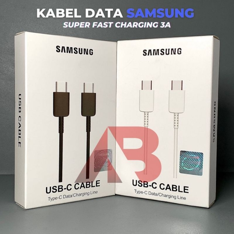 Jual Kabel Data SAMSUNG Original 100% USB Type C to Type C Fast ...