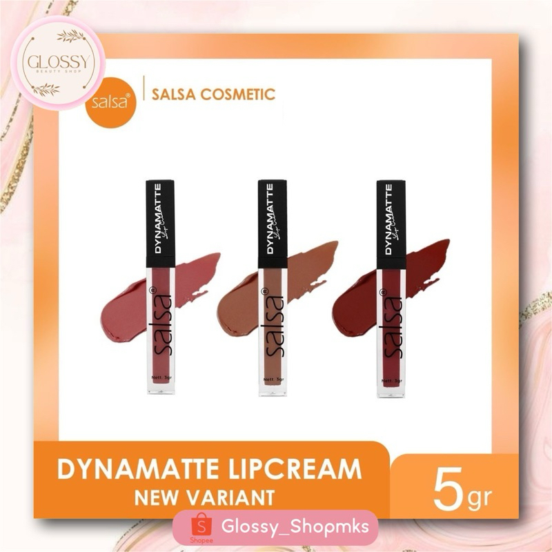 Jual SALSA Dynamatte Lip Cream Indonesia / Lipstick Matte Long Lasting ...