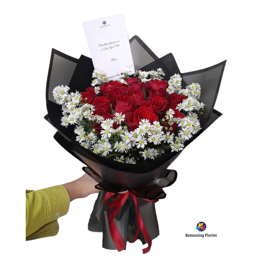 Jual Hand buket malang/bunga tangan malang/fresh flower/bunga segar ...