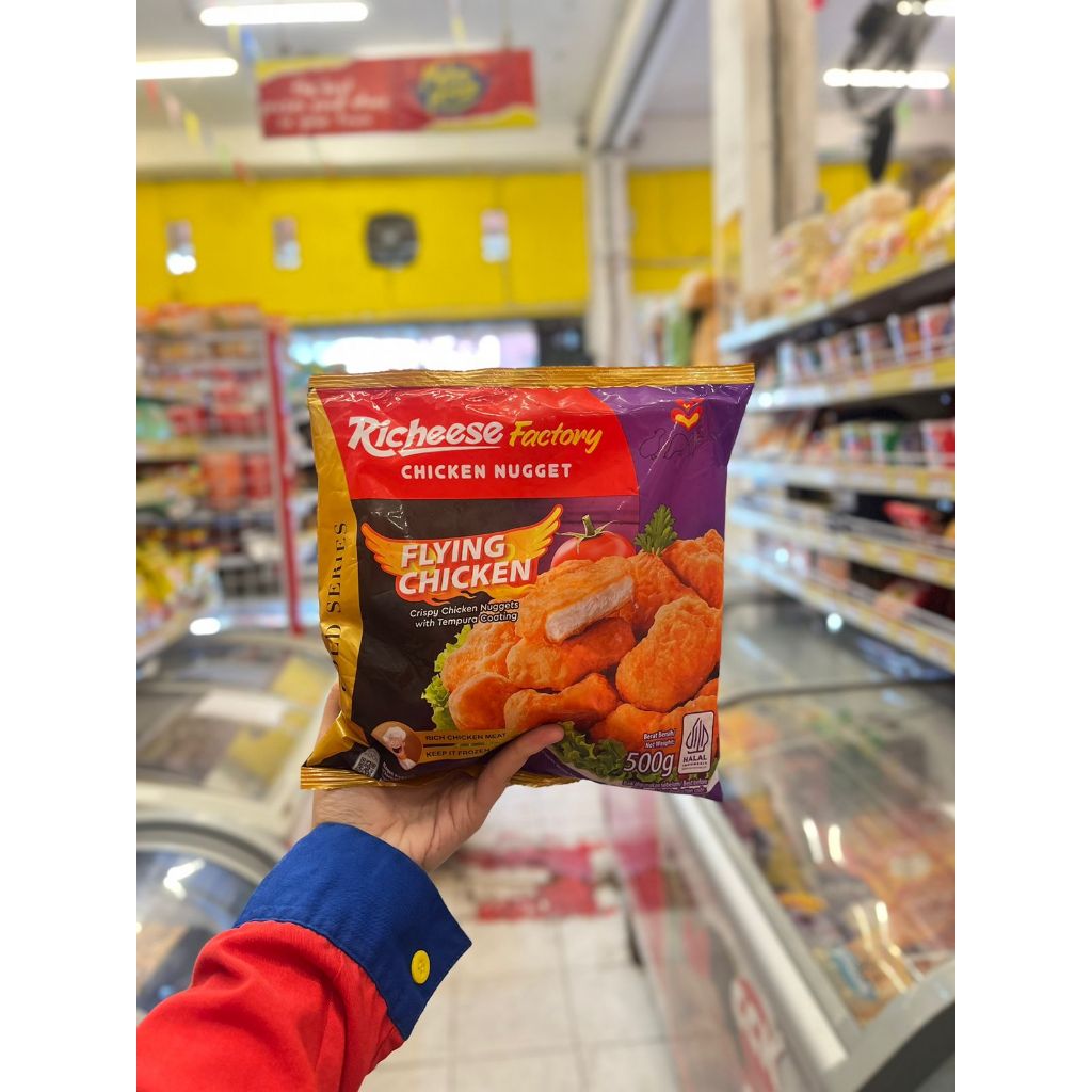 Jual RICHEESE Factory Chicken Nugget Flying 500gr | Shopee Indonesia