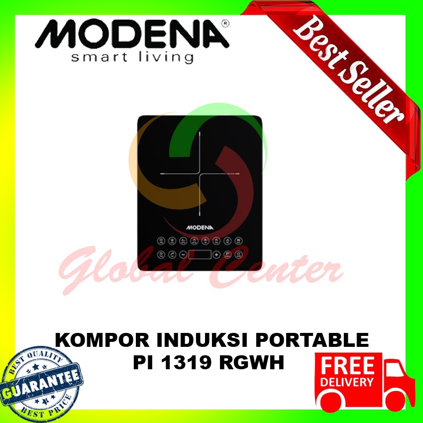 Jual MODENA Portable Induction Cooker PI 1319 RGWH - GARANSI RESMI ...