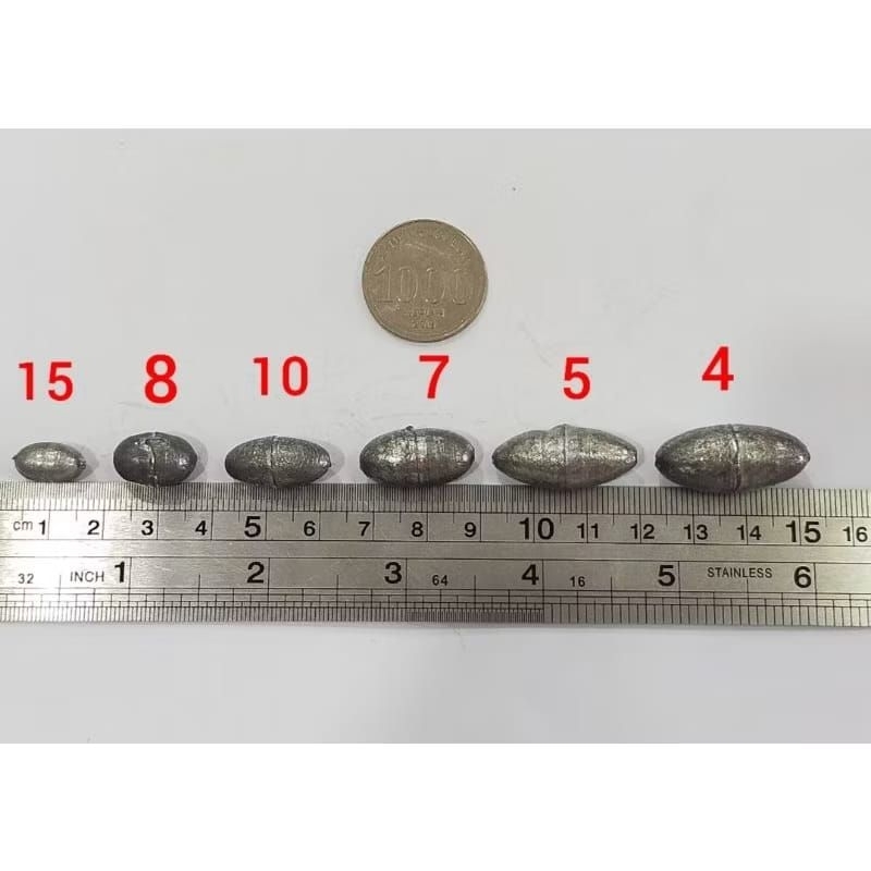 Jual Timah pemberat pancing melinjo 1/2 kg (500gr) | Shopee Indonesia