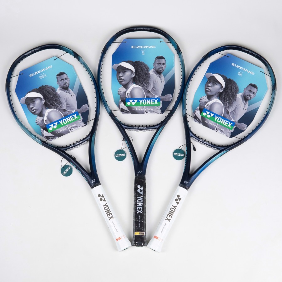 Jual Raket Tenis Yonex Ezone Japan Sky Blue Tennis Racket Original ...