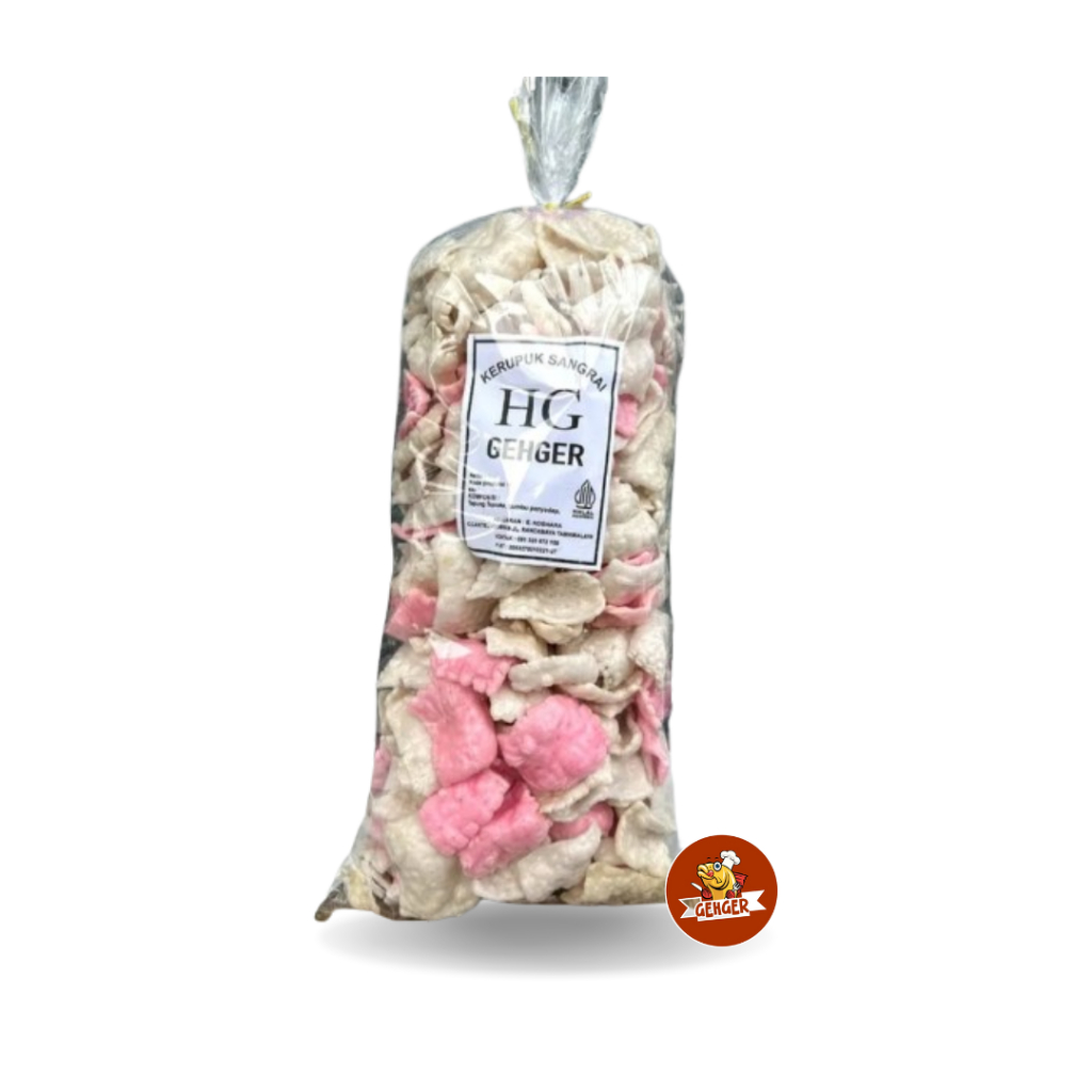 Jual Kerupuk Sangrai Pasir Cemilan Snack Makanan Ringan - 500gr ...