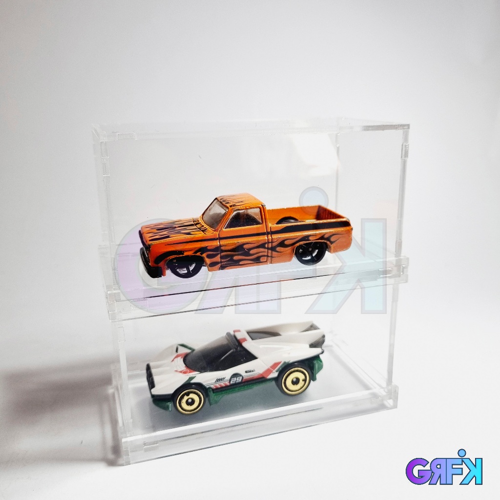 Jual BOX DIECAST 1:64 (BISA DITUMPUK) / BOX AKRILIK HOT WHEELS / BOX ...