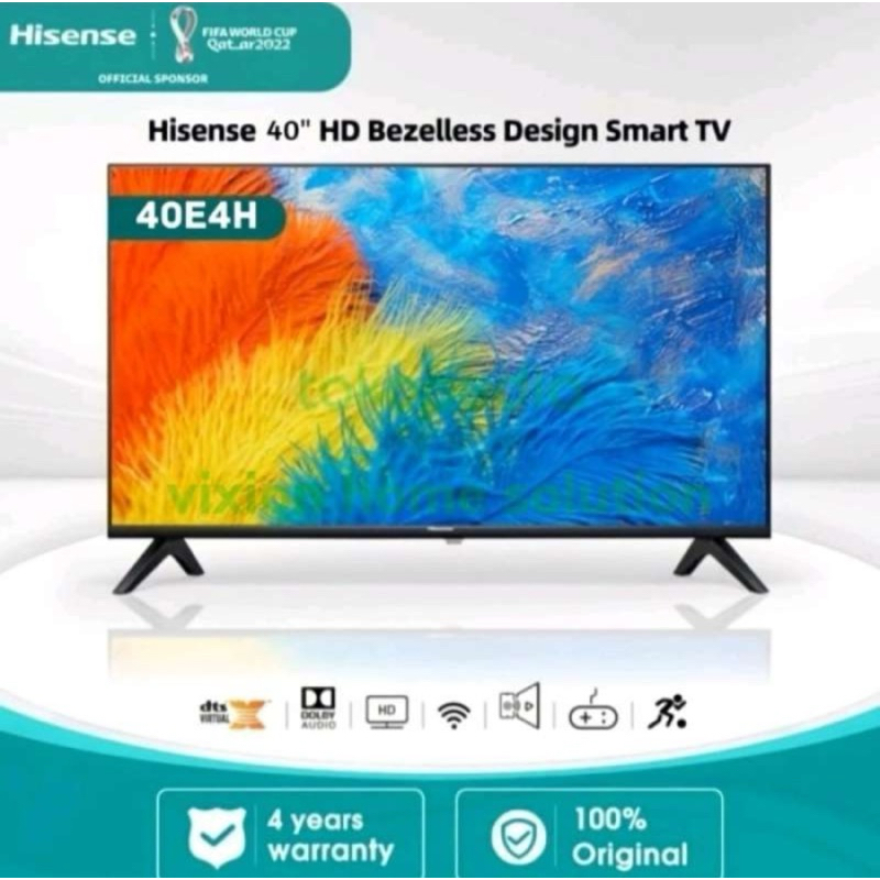 Jual Hisense 40E4H Smart Led TV 40 inch | Shopee Indonesia