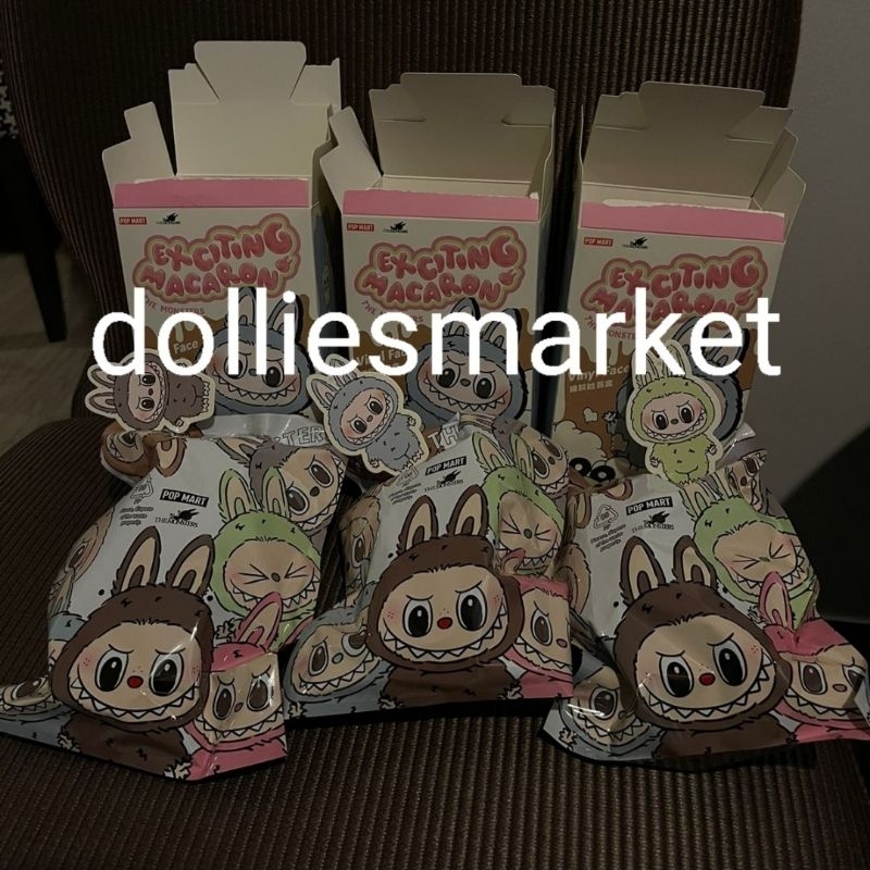Jual LABUBU EXCITING MACARON POPMART UNSEALED | Shopee Indonesia