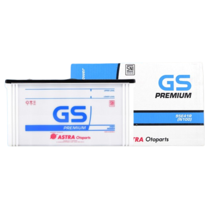 Jual GS PREMIUM ASTRA Aki Basah Solar Panel / UPS / LTU N100 / 95E41R 12V / 100Ah | Shopee Indonesia