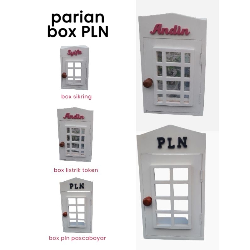 Jual Box KWH listrik/token/pascabayar/box saklar/sinkring | Shopee ...