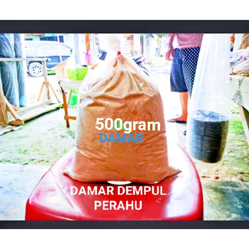 Jual DAMAR DEMPUL PERAHU ISI 500GRAM | Shopee Indonesia