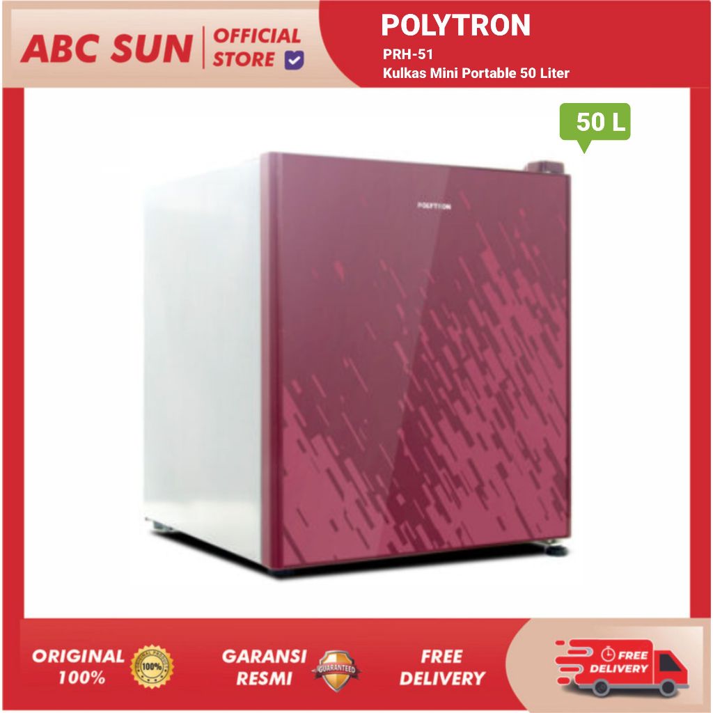 Jual Polytron PRH-51 Kulkas Mini Portable 50 Liter | Shopee Indonesia
