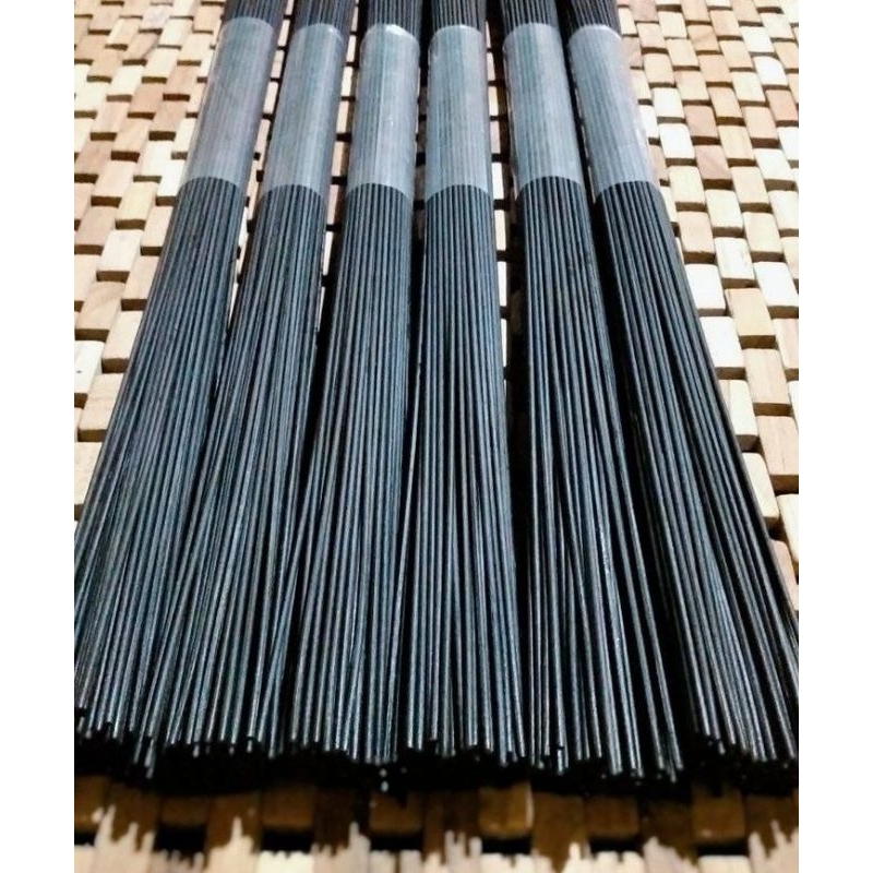 Jual Ruji hitam gloss 2.5mm panjang 55cm 300pcs bahan bambu | Shopee Indonesia
