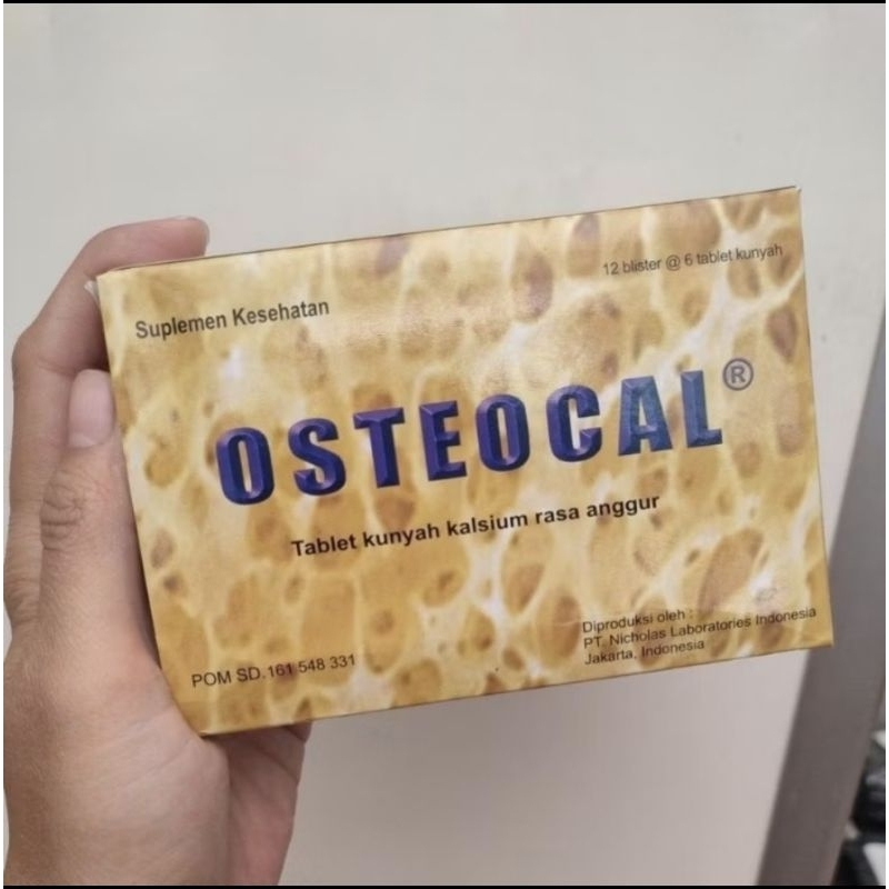 Jual osteocal strip original encer box | Shopee Indonesia