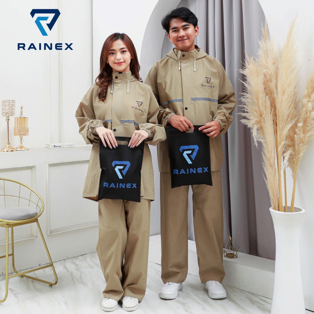 Jual RAINEX RAINCOAT - Jas Hujan Pria/Wanita Bahan PVC, Fullpress Sealer, Anti Rembes | Shopee ...