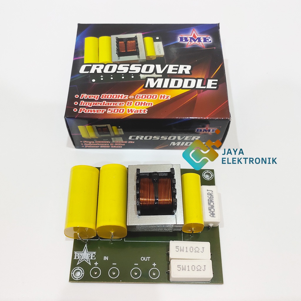 Jual KIT Crossover Middle Pasif BME 1 Way 500 Watt | Shopee Indonesia