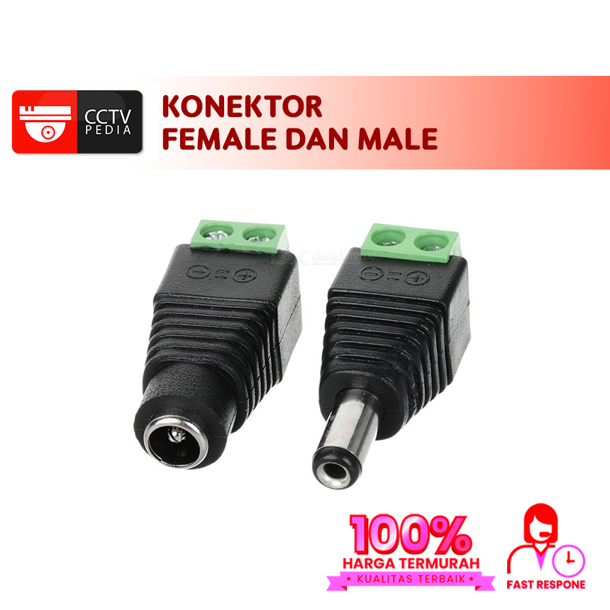 Jual KONEKTOR SATU SET FEMALE DAN MALE | Shopee Indonesia