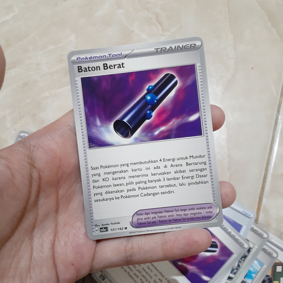 Jual Baton Berat 131/142 U SV5S Pokemon TCG Indonesia Trading Card ...