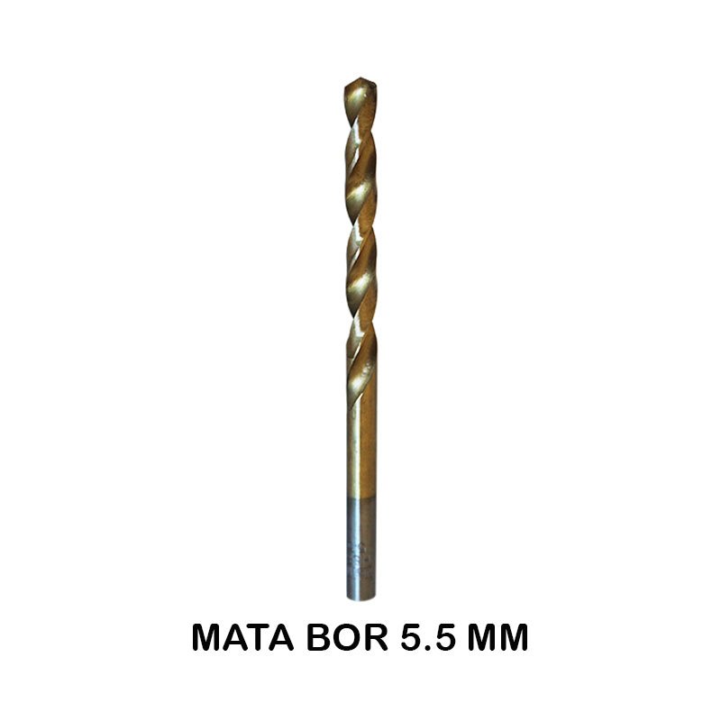 Jual EELIC HSS-5MM ISI 1PCS Mata bor besi ukuran 5mm ujung mata bor ...