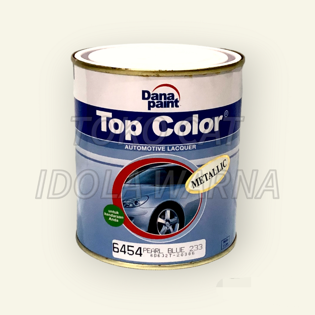 Jual CAT DUCO/NC TOP COLOR METALLIC - Warna Pearl Blue 6454 / Kemasan ...