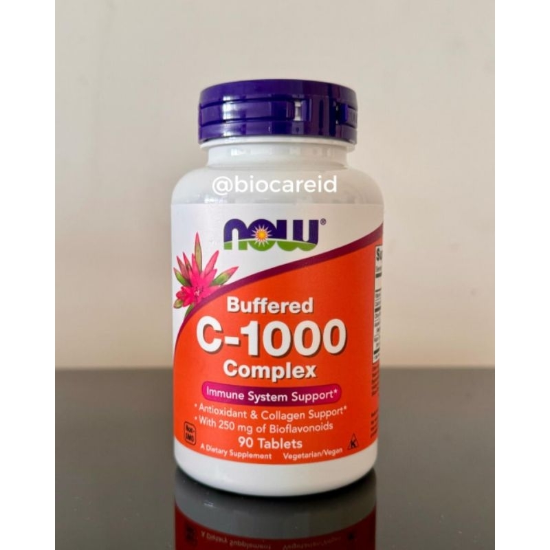 Jual Now Vitamin C Buffeed Complex Now Foods Buffered C 1000 Complex | Shopee Indonesia