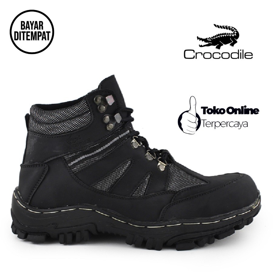 Jual Sepatu Pria Boots safety Armor - Sepatu Septi Kerja Lapangan Septi ...