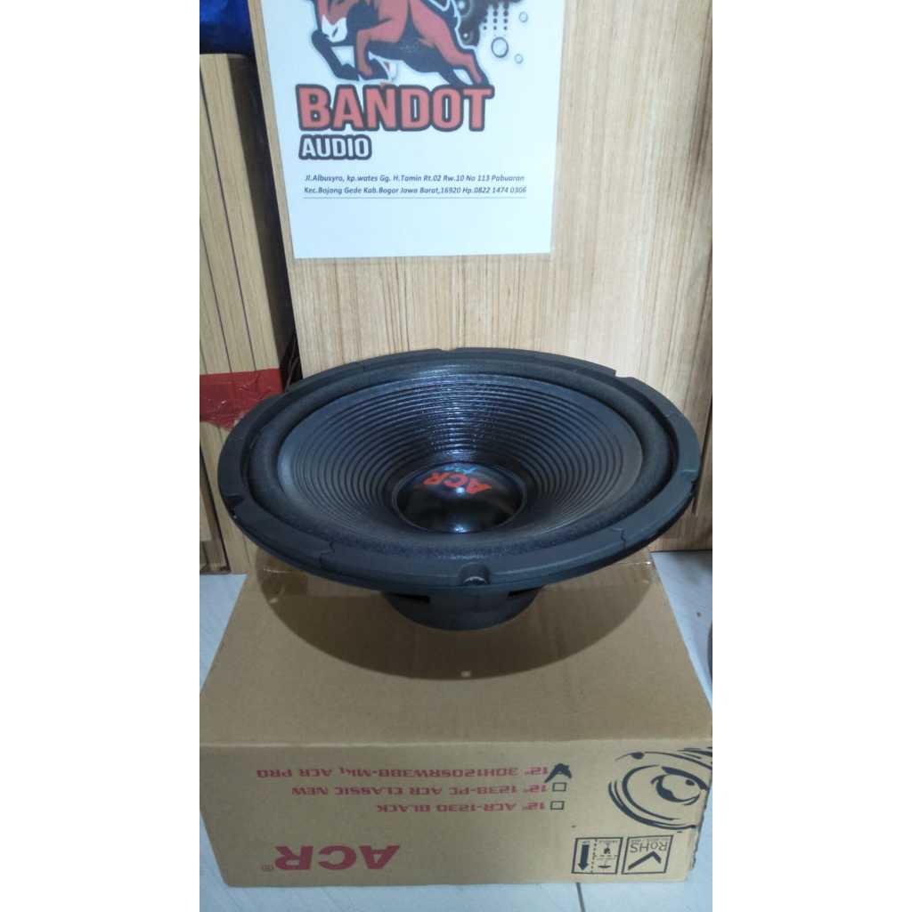 Jual Speaker 12 inch Woofer ACR PRO 500 Watt / Speaker Woofer 12" ACR ...