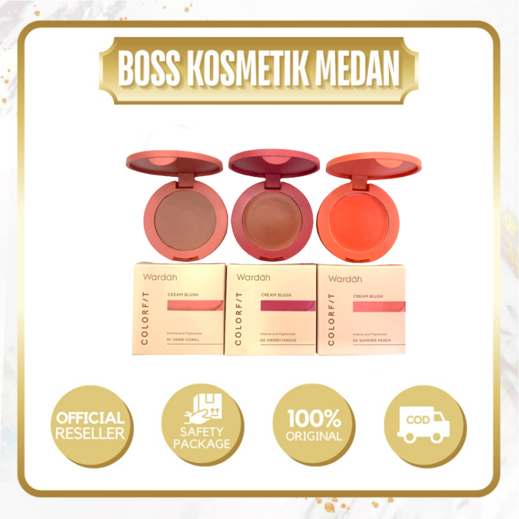 Jual WARDAH Colorfit Cream Blush 3gr | Shopee Indonesia