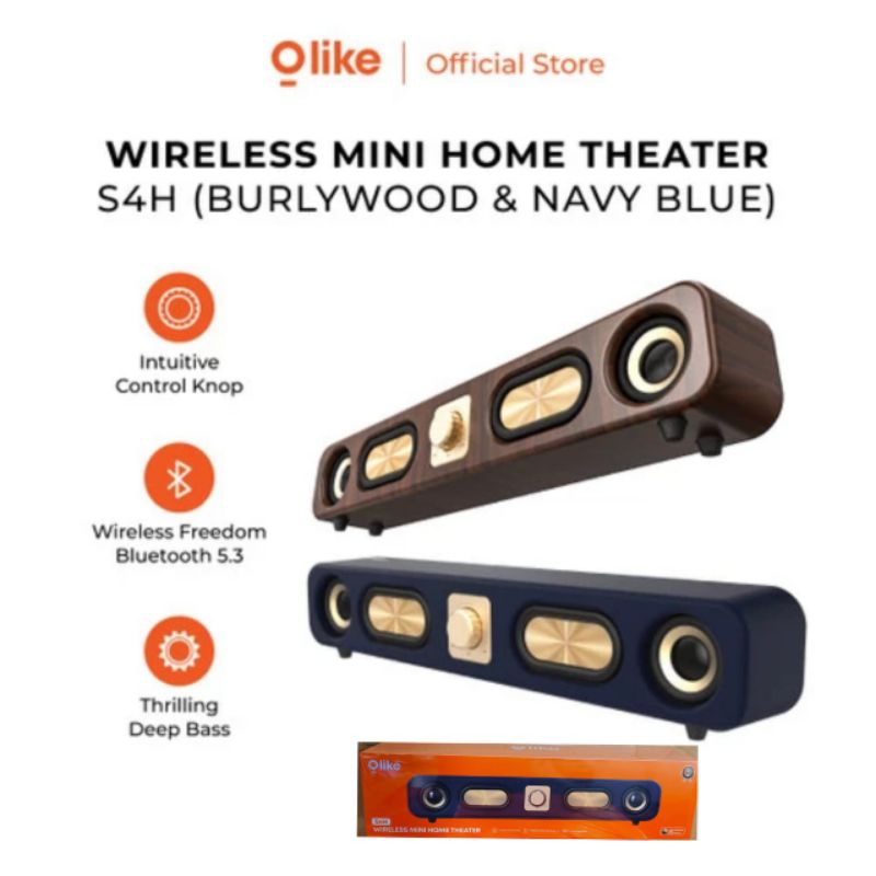 Jual Speaker Olike S4H Wireless Mini Home Theater | Shopee Indonesia