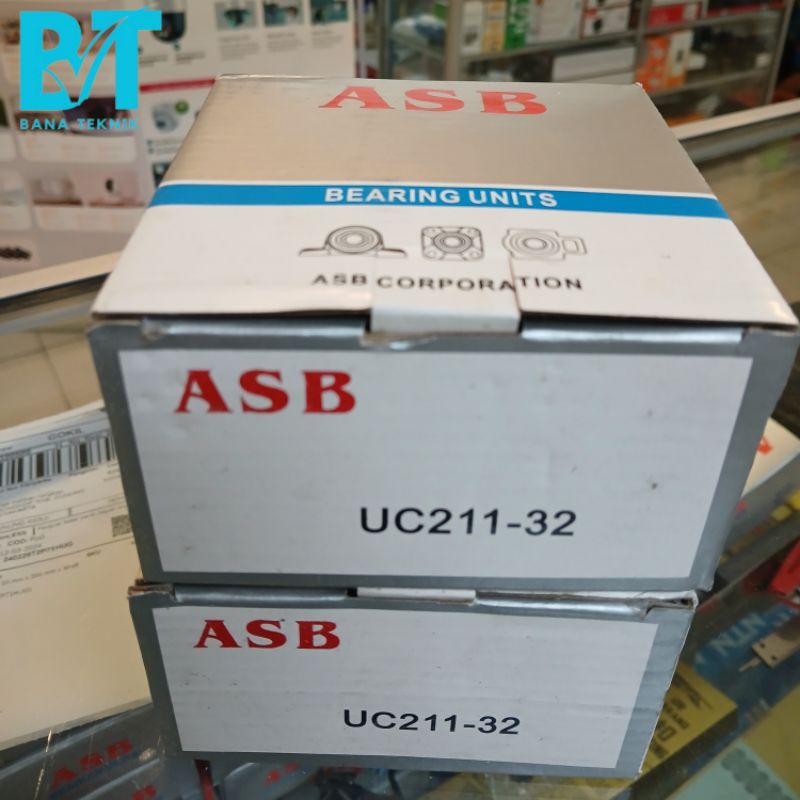 Jual Bearing UC 211-32 ASB Insert Diameter AS 50,800 mm | Shopee Indonesia