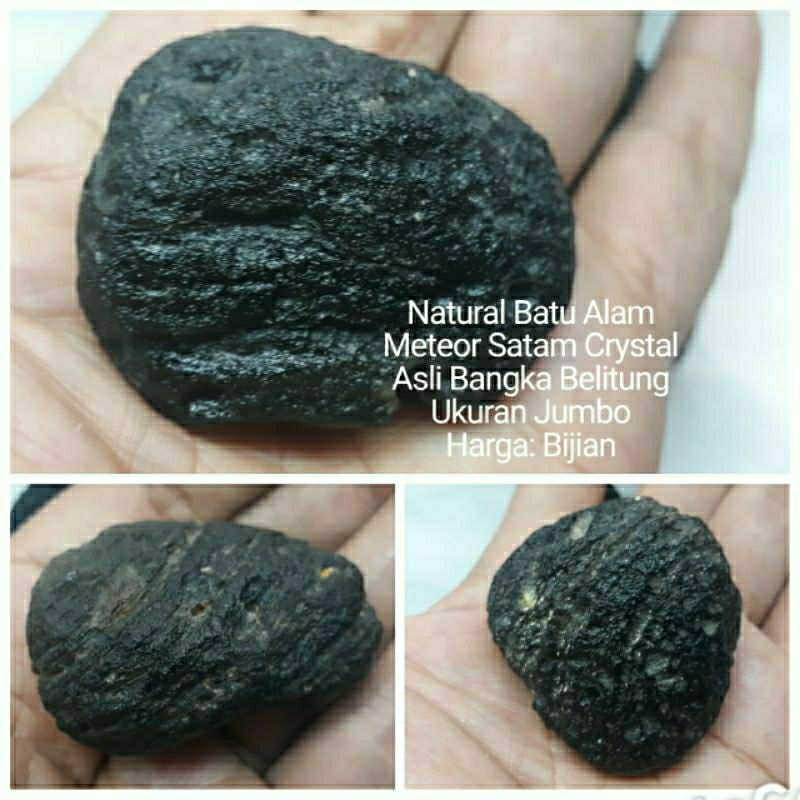 Jual BATU NATURAL METEOR/MOLDOVITE KRISTAL | Shopee Indonesia