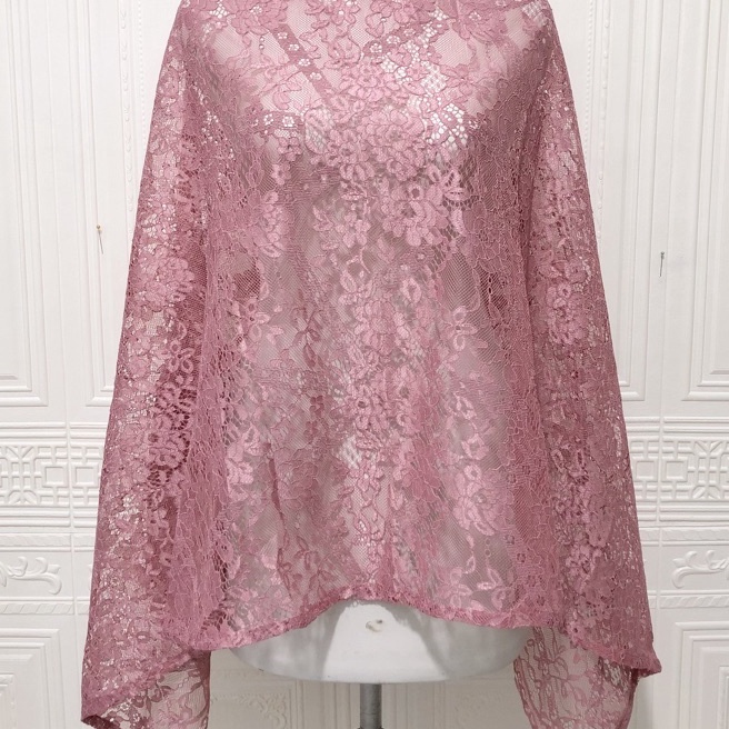 Jual HJ6 Baju Cape Brukat Tile Outer Kebaya Cardan Brokat Kondangan ...