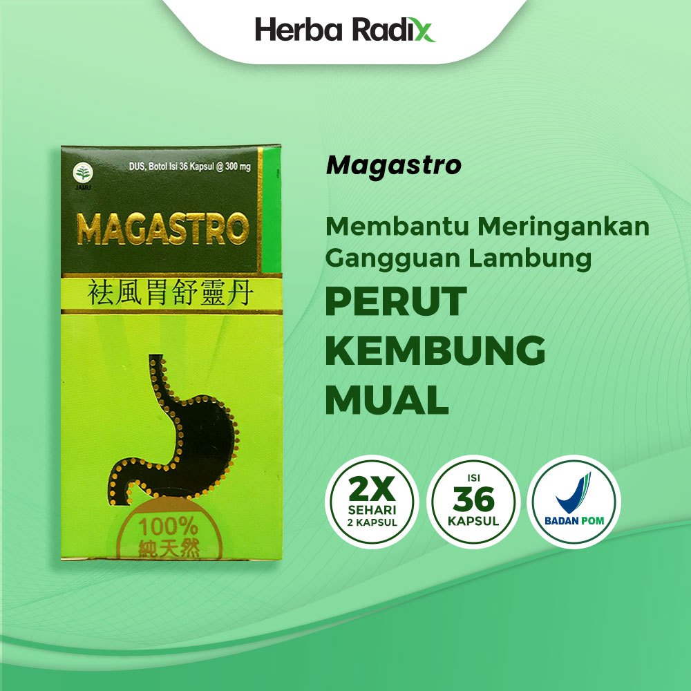 Jual Magastro (Qu Fe Su Wei Lin Dan) - Obat herbal untuk Membantu ...