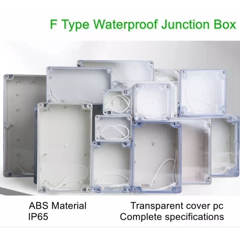Jual Panel Box Listrik waterproof with seal Transparant kotak junction ...