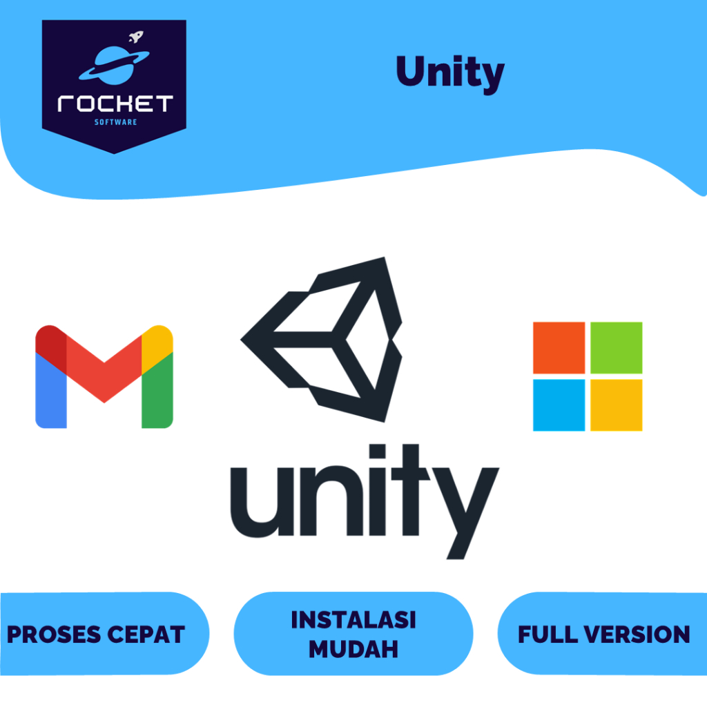 Jual Unity Full Version Aplikasi Game Engine 2D 3D Playstation Xbox Android Full Lisensi ...