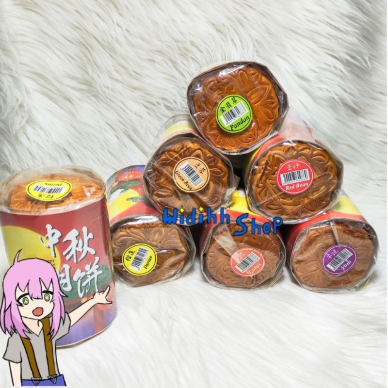 Jual Kue Bulan Mooncake Moon Cake 6 Rasa / Lotus / Pandan / Durian ...