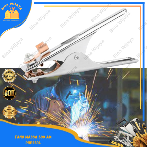 Jual Tang Massa Klem Masa Stang Las Ground Earth Clamp 500A Mesin ...