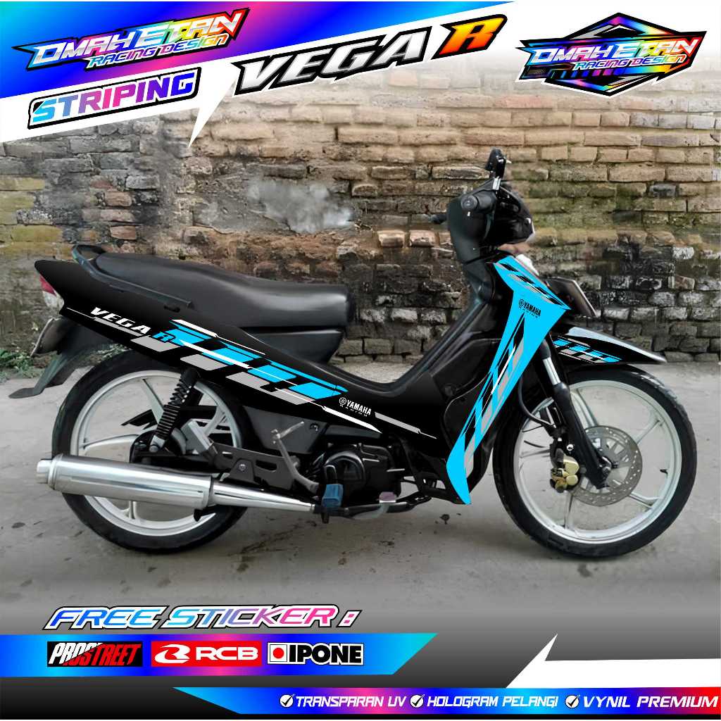 Jual STRIPING VARIASI YAMAHA VEGA R / STICKER LISTI MOTOR YAMAHA VEGA R ...