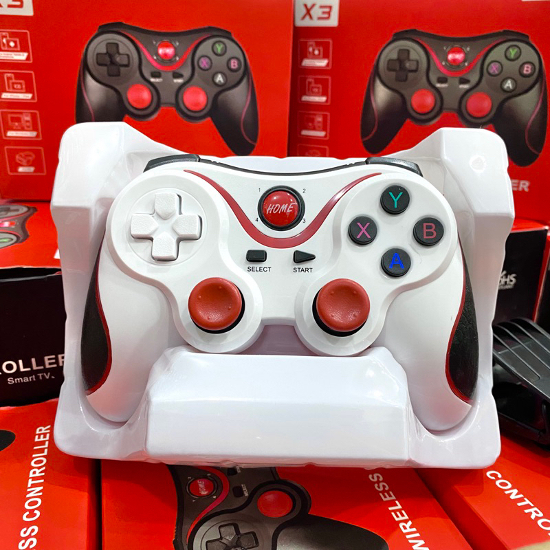 Jual Gamepad Smarthphone Bluethooth Wireless Controller Joystick White soft | Shopee Indonesia