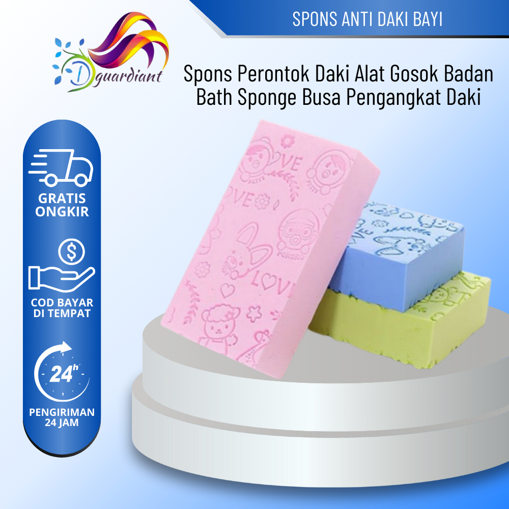 Jual Spons Mandi Anti Daki Spon Pengangkat Daki Sponge Spons Bayi Busa ...